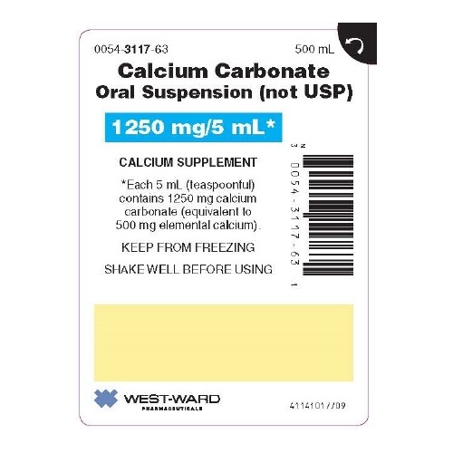 Roxane Laboratories Antacid 500 mg Strength Suspension - MCK61462700 ...