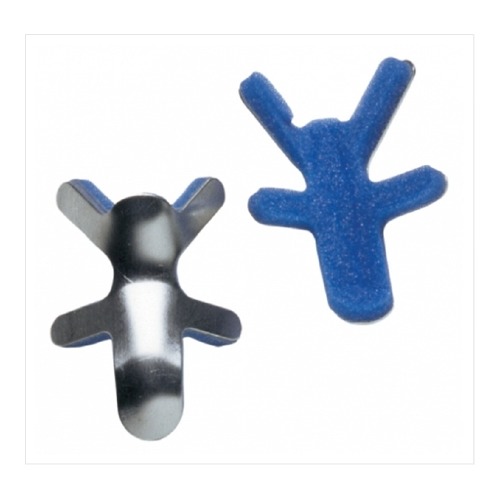 Finger Splint ProCare® Small Fold-Over Blue / Silver - 380368PK ...