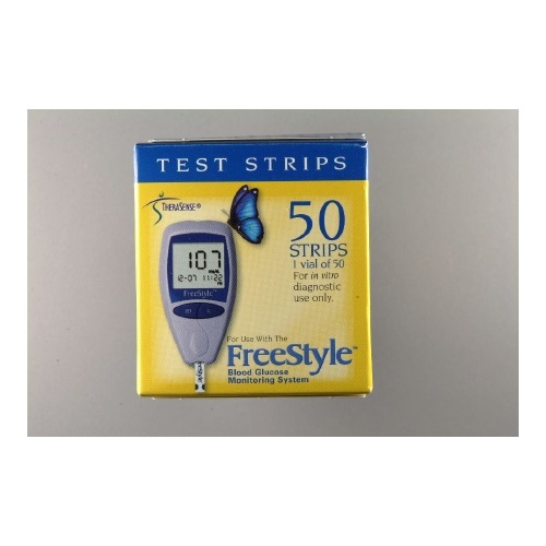 Freestyle Lite Blood Glucose Test Strips FreeStyle Lite® 50 Strips per ...