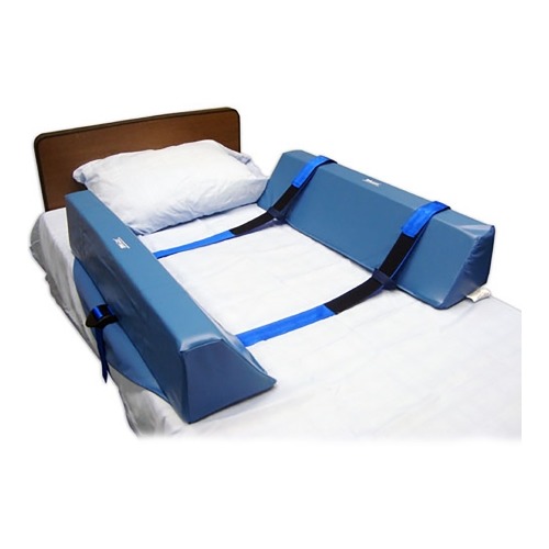Roll-Control Bed Bolster Skil-Care™ 34 W X 8 D X 7 H Inch Foam Strap ...