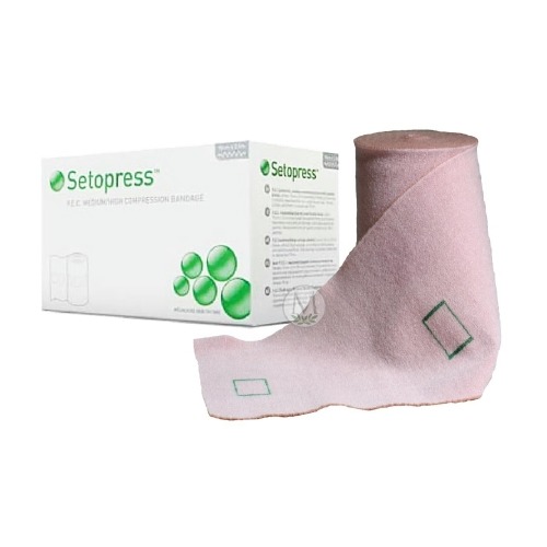 Setopress Compression Bandage Setopress® 4 Inch X 4 Yard High ...