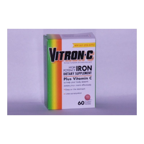 Multivitamin Supplement Vitron-C® Ascorbic Acid / Iron 125 mg - 65 mg ...