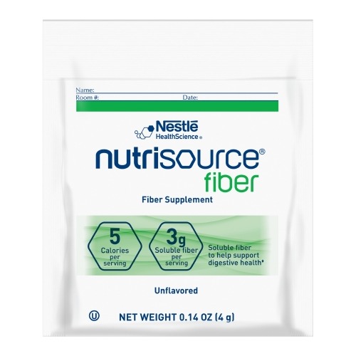 Oral Supplement Nutrisource® Fiber Unflavored Powder 4 Gram Individual ...