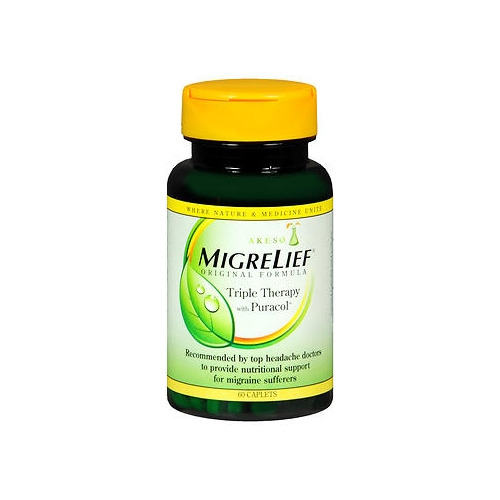 Migrelief Migraine Relief Supplement Migrelief® 400 mg / 360 mg /100 mg ...