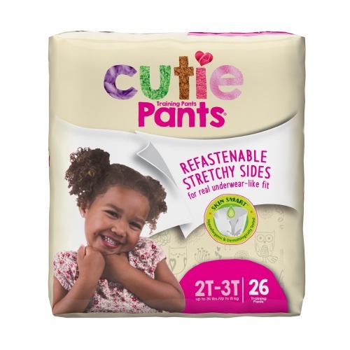Female Toddler Training Pants Cutie Pants® Pull On with Tear Away Seams ...