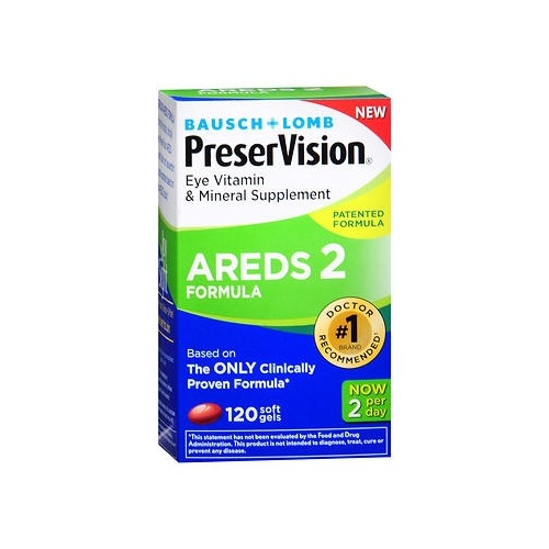 Preservision Areds 2 Eye Vitamin with Lutein Supplement PreserVision ...