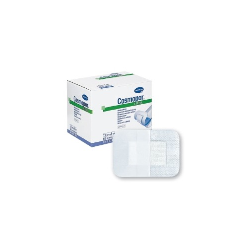 Cosmopor Adhesive Dressing Cosmopor® 4 X 4 Inch Nonwoven Square White ...