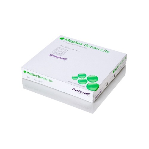 Mepilex Border Lite Thin Silicone Foam Dressing Mepilex® Border Lite 6 ...