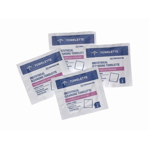 Medline Obstetrical Cleansing Towelettes - MDS094186 - Shoplet.com