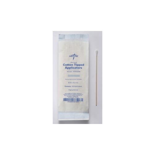 Medline Non-Sterile Cotton Tipped Applicators,6.00 IN - MDS202055 ...