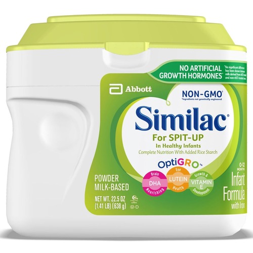 Abbott Nutrition Similac for Spit-Up Infant Formula - ABT53729CS ...