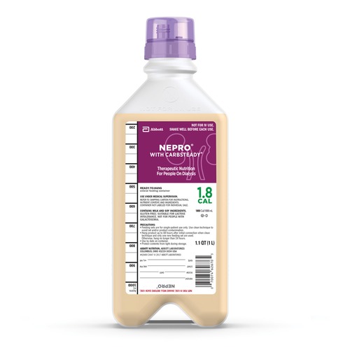 Abbott Nutrition Nepro With Carbsteady 1.8 Cal RTH 1 Liter Bottle ...