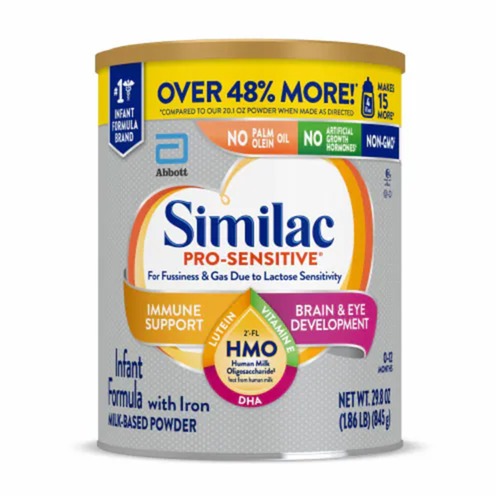 Abbott Nutrition Similac® Pro-Sensitive™ Infant Formula - ABT67517CS ...
