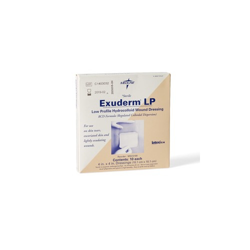 Medline Exuderm Thin Hydrocolloid - MSC5100 - Shoplet.com