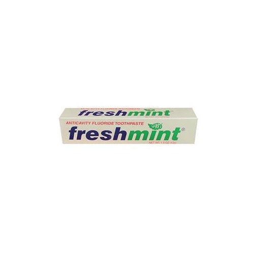 New World Imports, Inc. Freshmint Fluoride Toothpaste, 1-1/2 oz., Mint ...