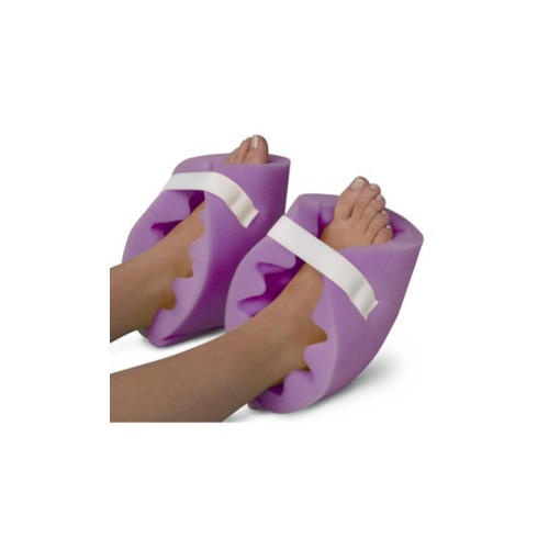 Medline Convoluted Foam Heel Protectors,Purple - NON081440 - Shoplet.com
