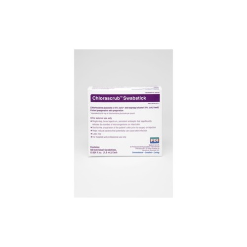 Pdi, Inc Chlorascrub Swabsticks - NPKS40750Z - Shoplet.com