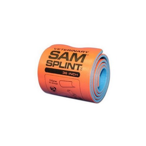Bound Tree Medical Llc Sam Splint, 4 1/2 X 36, Orange/Blue, Latex Free - OASE1121 - Shoplet.com