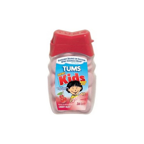 Cardinal Health Tums Calcium Tablet for Kids, Cherry Flavor - PH798000 ...