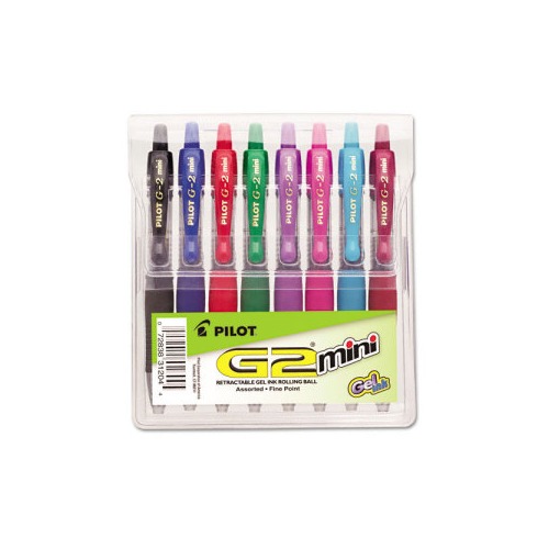 Pilot G2 Mini Retr Gel Ink Roller Ball Pen - PIL31204 - Shoplet.com