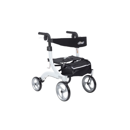 Drive Devilbiss Healthcare Nitro Euro Style Walker Rollator, Hemi ...