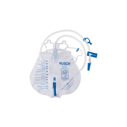 Teleflex Bedside Urinary Drain Bag with Anti-Reflux Valve 2,000 mL ...