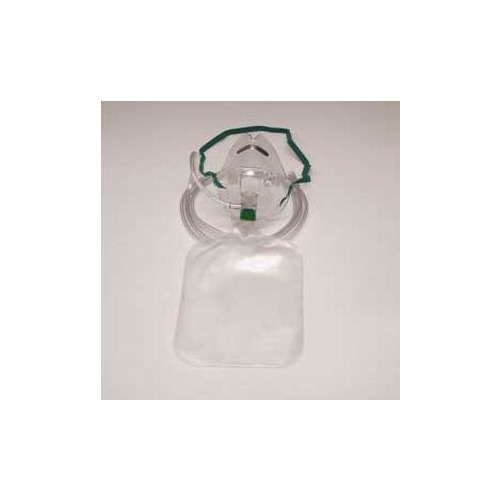Salter Labs Adult Oxygen Mask w/Soft Anatom. Form w/Thread Grp ...