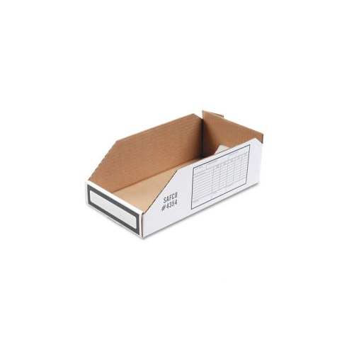 Safco Corrugated Fiberboard Bin Boxes - SAF435448 - Shoplet.com