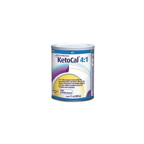 KetoCal 4:1 Vanilla Flavor Nutritional Formula Powder Can 300g ...