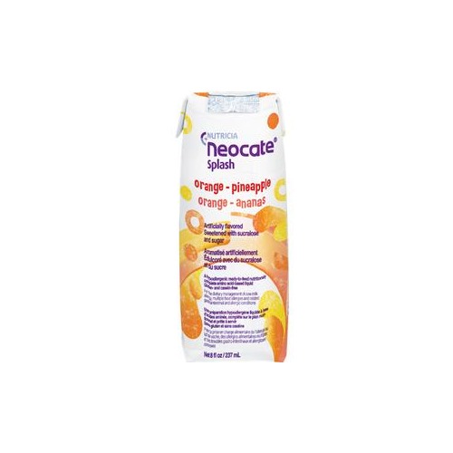 Nutricia North America Neocate Splash, Orange-Pineapple, 8 oz (237 mL ...