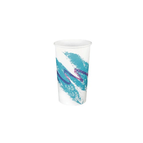 Solo Jazz Waxed Paper Cold Cups, 32 Oz., Rolled Rim, 40/pack ...