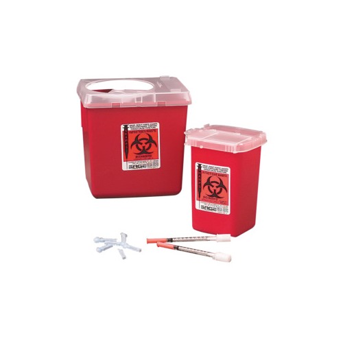 Cardinal Health-pr SharpSafety Autodrop Phlebotomy Container 1 Quart ...