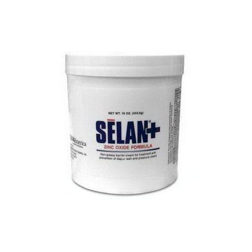 Selan Plus Zinc Oxide Barrier Cream, 16 oz. Jar - SPPJSZC16012 ...