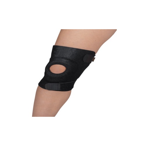 Cardinal Health Leader Neoprene Reinforced Patella Knee Wrap, Universal ...