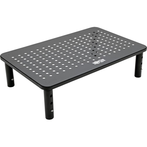 Tripp Lite Monitor Riser Stand Desktop Metal Height Adjustable Black 14 ...