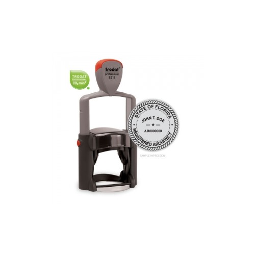 Trodat 5215 Deluxe Stamp - Business Address - TDTSL1075 - Shoplet.com
