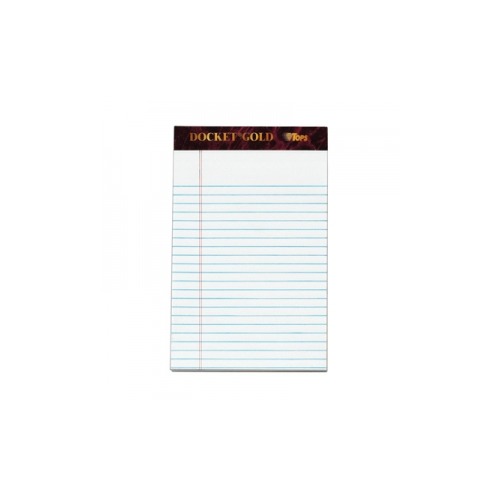 Tops Docket Gold Writing Tablet - TOP99705 - Shoplet.com