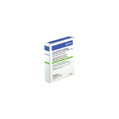 Covalon Technologies Ltd. ColActive Plus Ag Collagen Dressing 2" x 2 ...