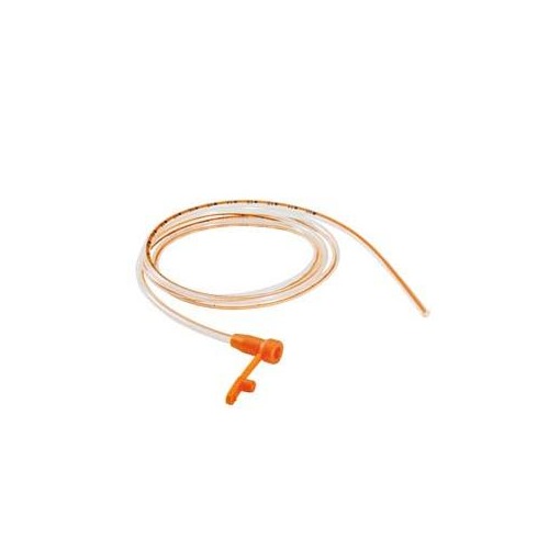 Avanos Medical, Inc. Indwelling Polyurethane Enteral Feeding Tube with Radiopaque Orange Stripe ...